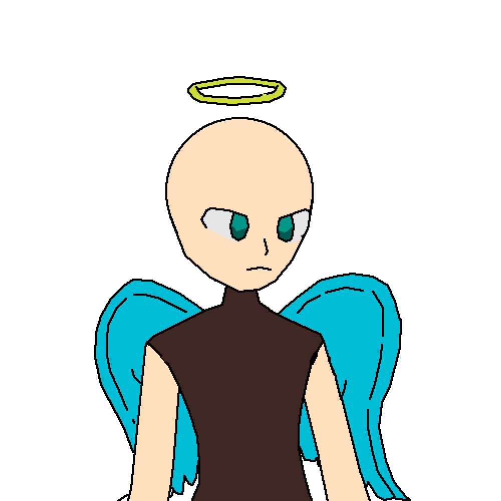 Editing angel guy - Free online pixel art drawing tool - Pixilart