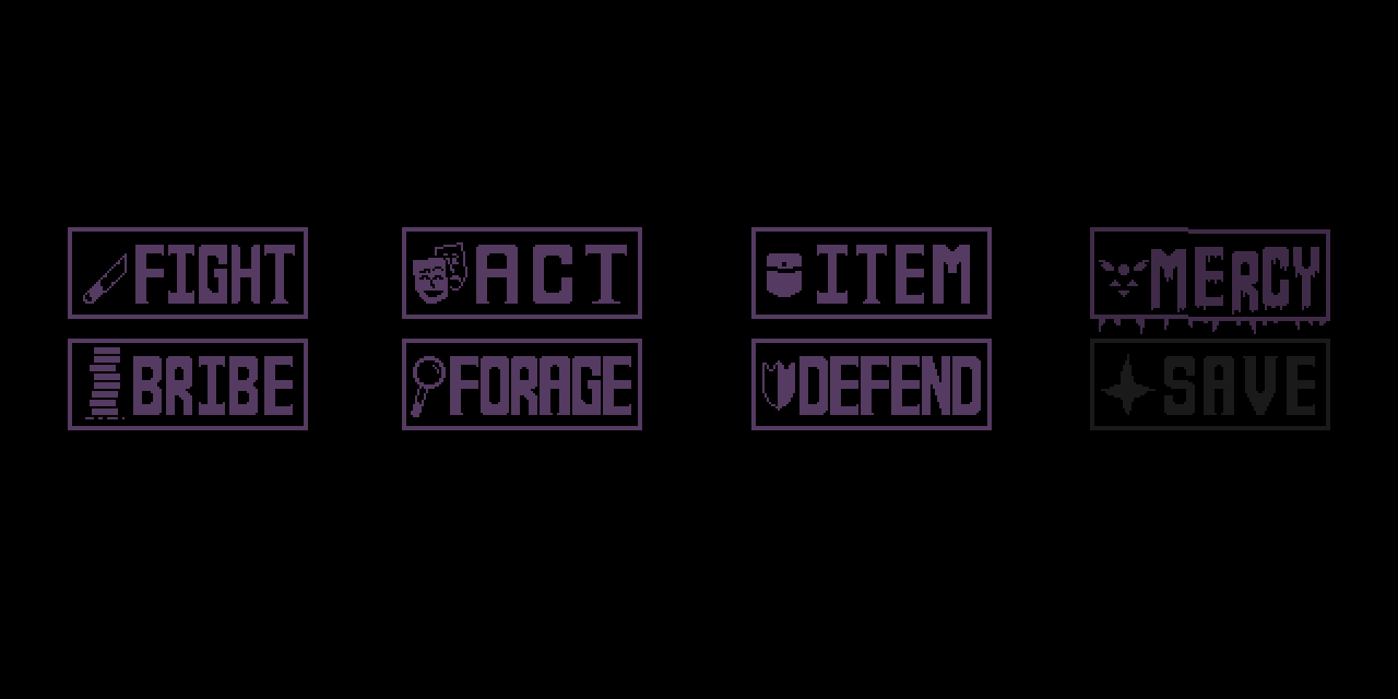 Pixilart - OTE Fight Menu! by ProphetOfGaster