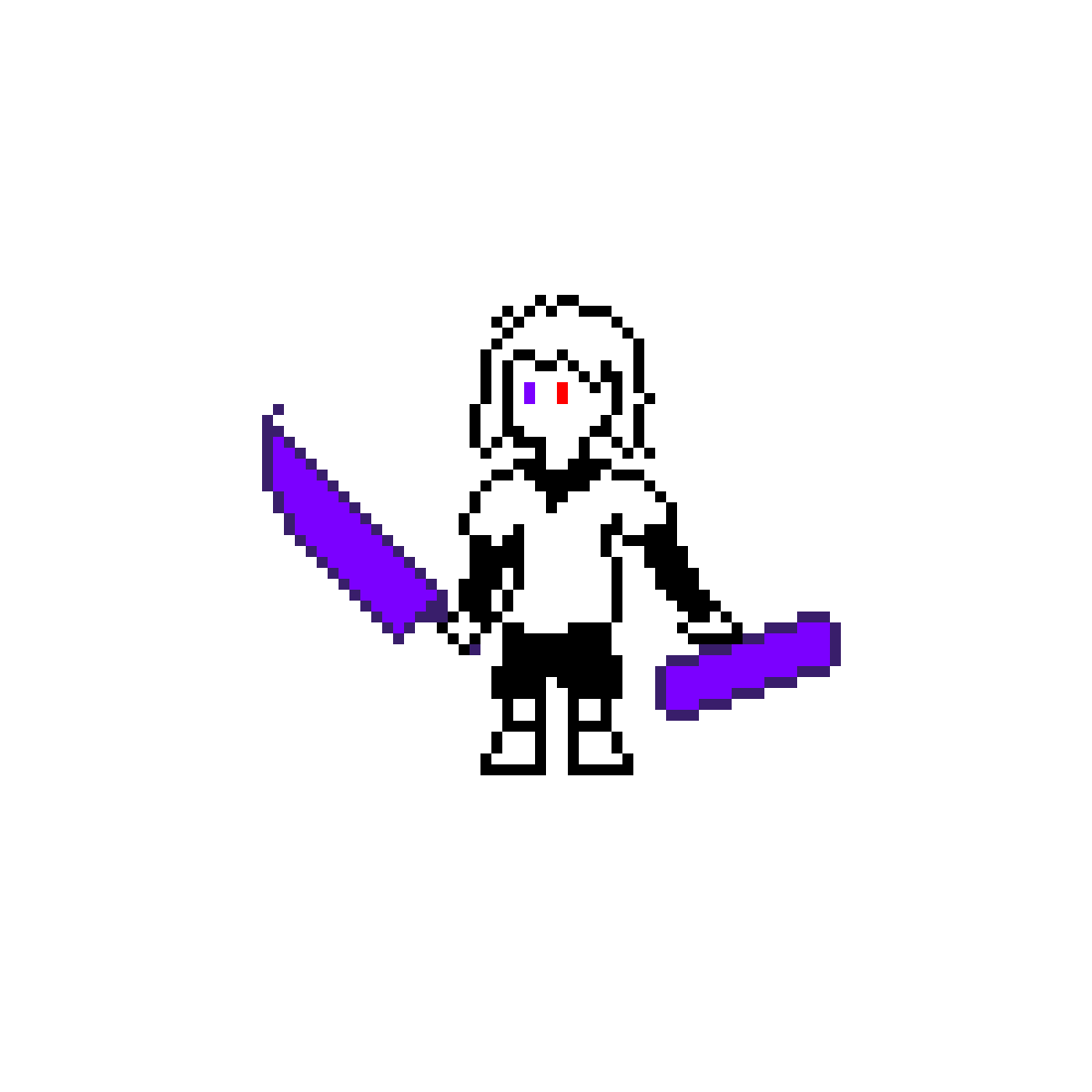 Pixilart - X Chara remaster by Lace1