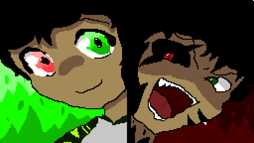 Pixilart - You and your evil side COLLAB by SuperLatinPig