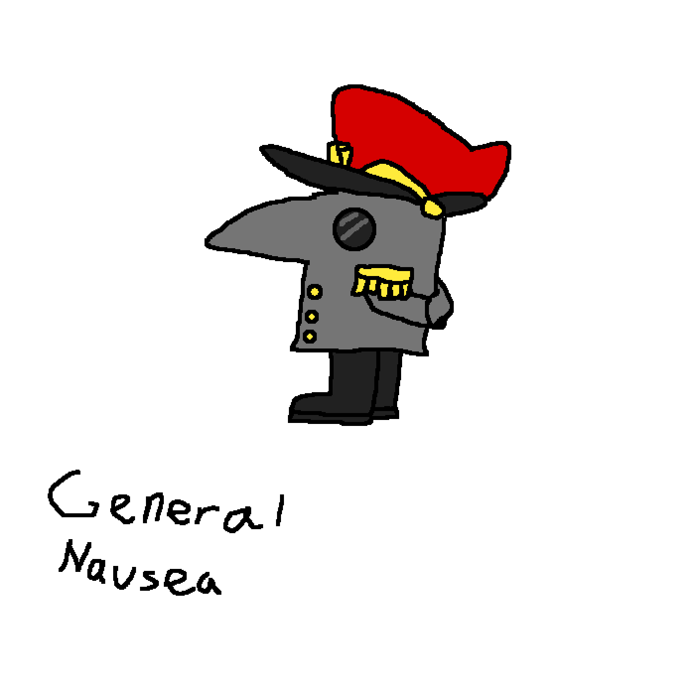 Pixilart - General Nausea by BlackholeBlitz