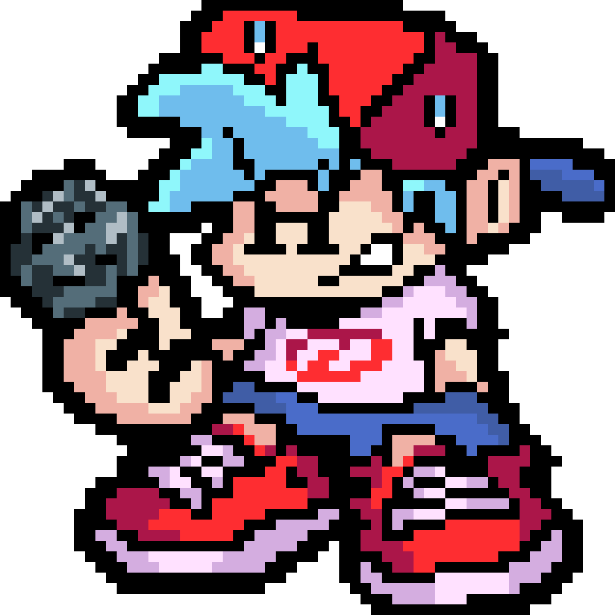 Pixilart - Fnf Scared by SamuelSebic