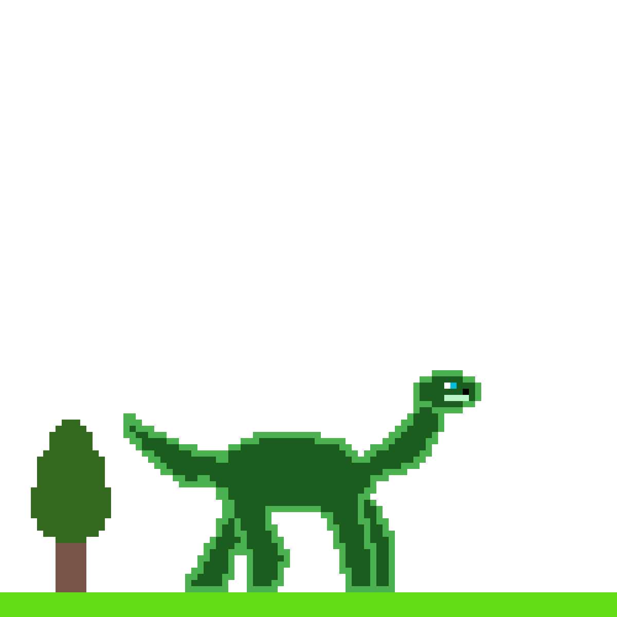 Pixilart - Derpy dino by TooManyTotodile