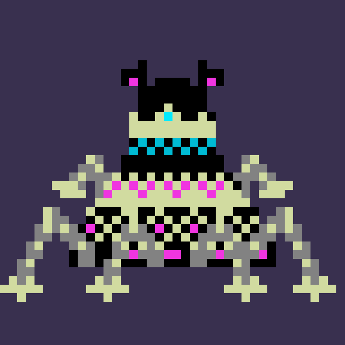Pixilart - BotW Guardian Retro-Look by Mememellow