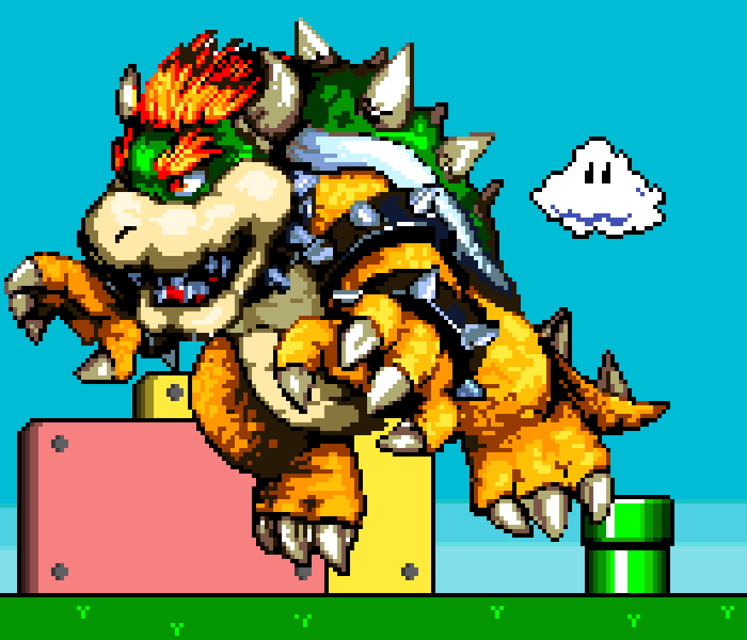 Pixilart - Bowser by MuddyAnn