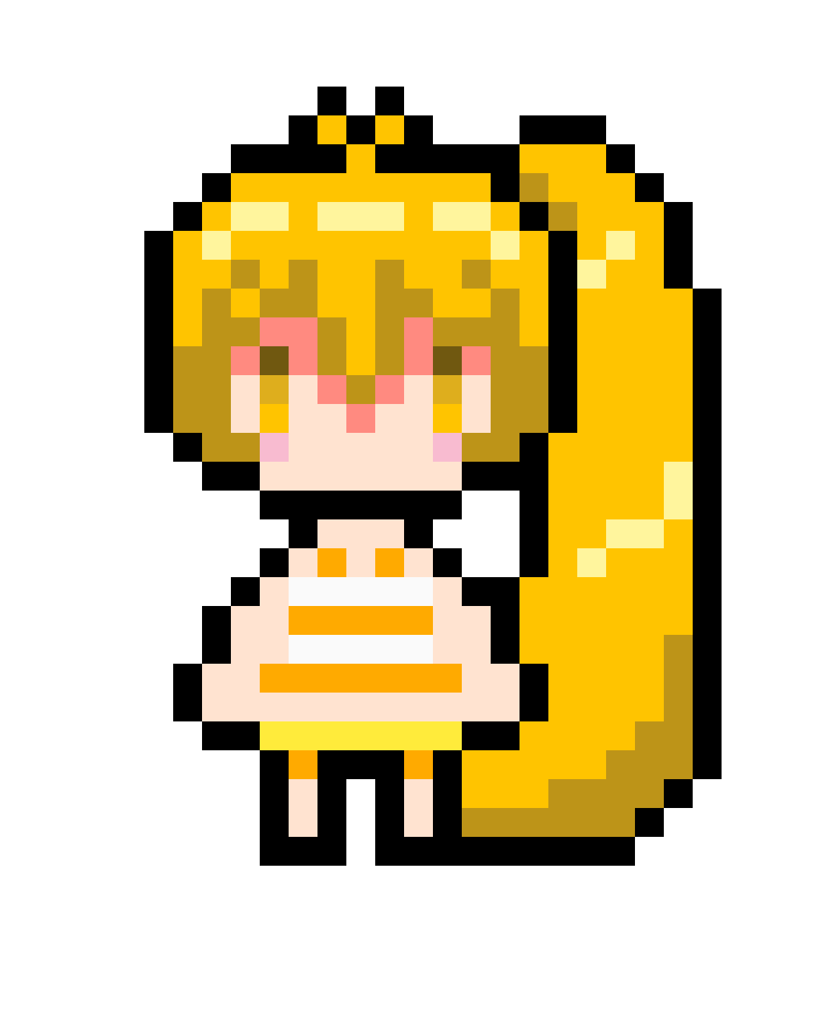 Pixilart - Perler Neru Swimwear by matomicx