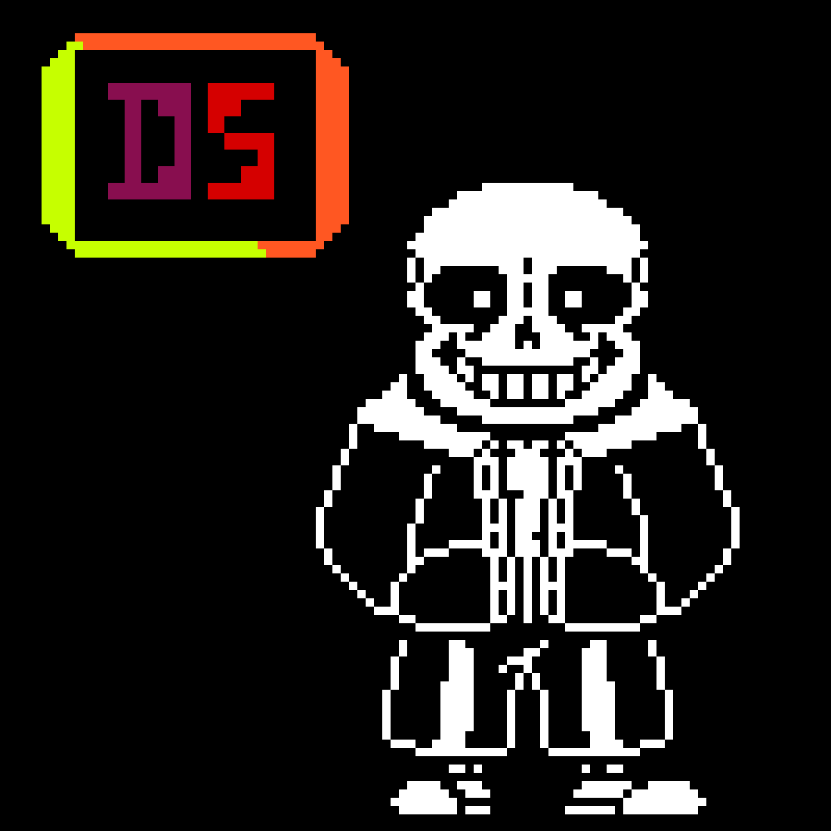 Pixilart - Custom sans V3 by Apathine