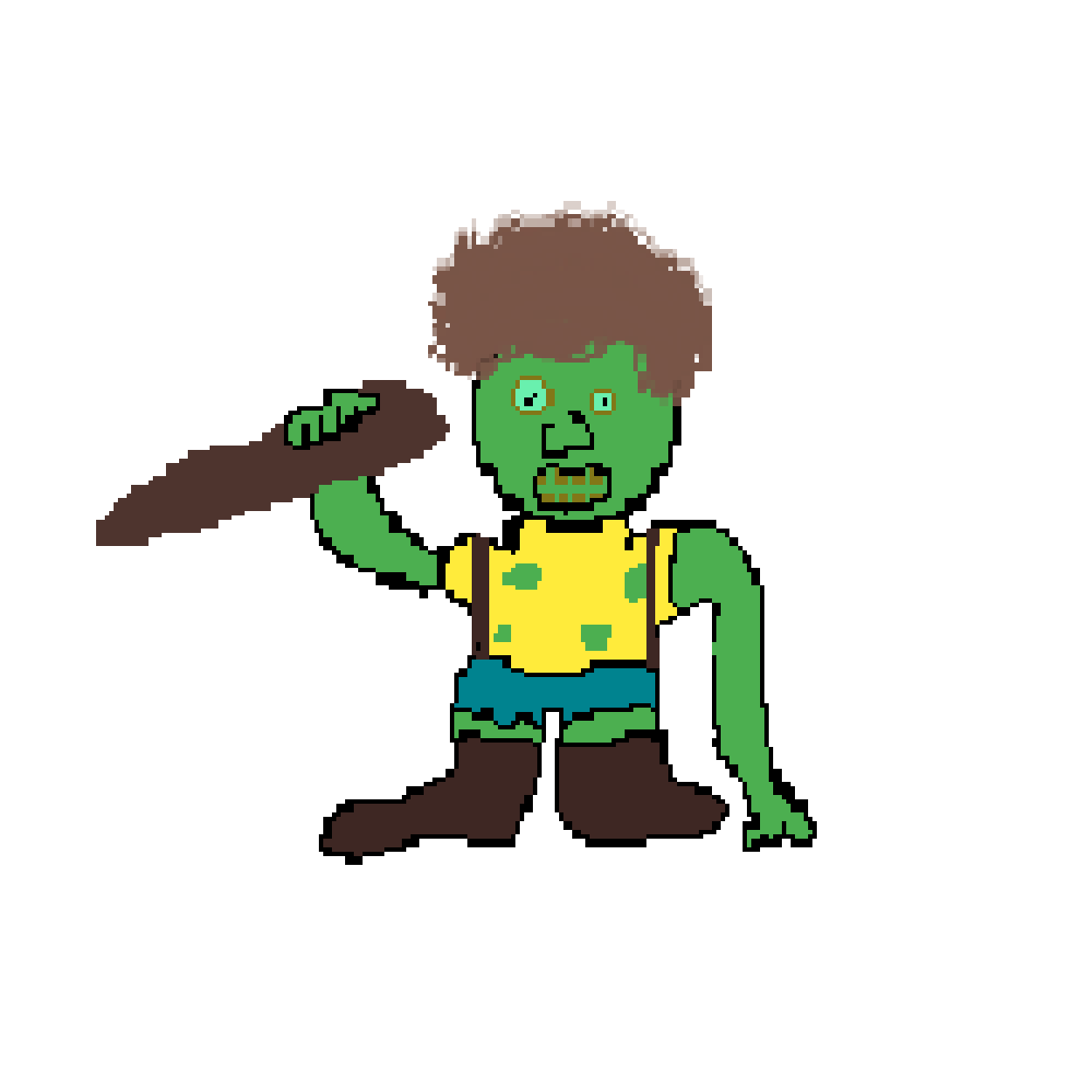 Pixilart - ogro by narucoco777