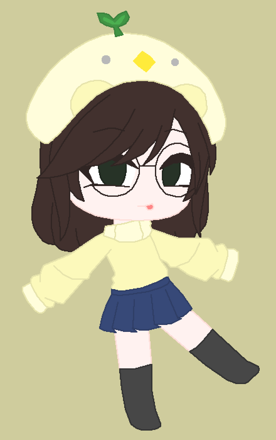Pixilart - Cute Gacha Girl by harukakiritani