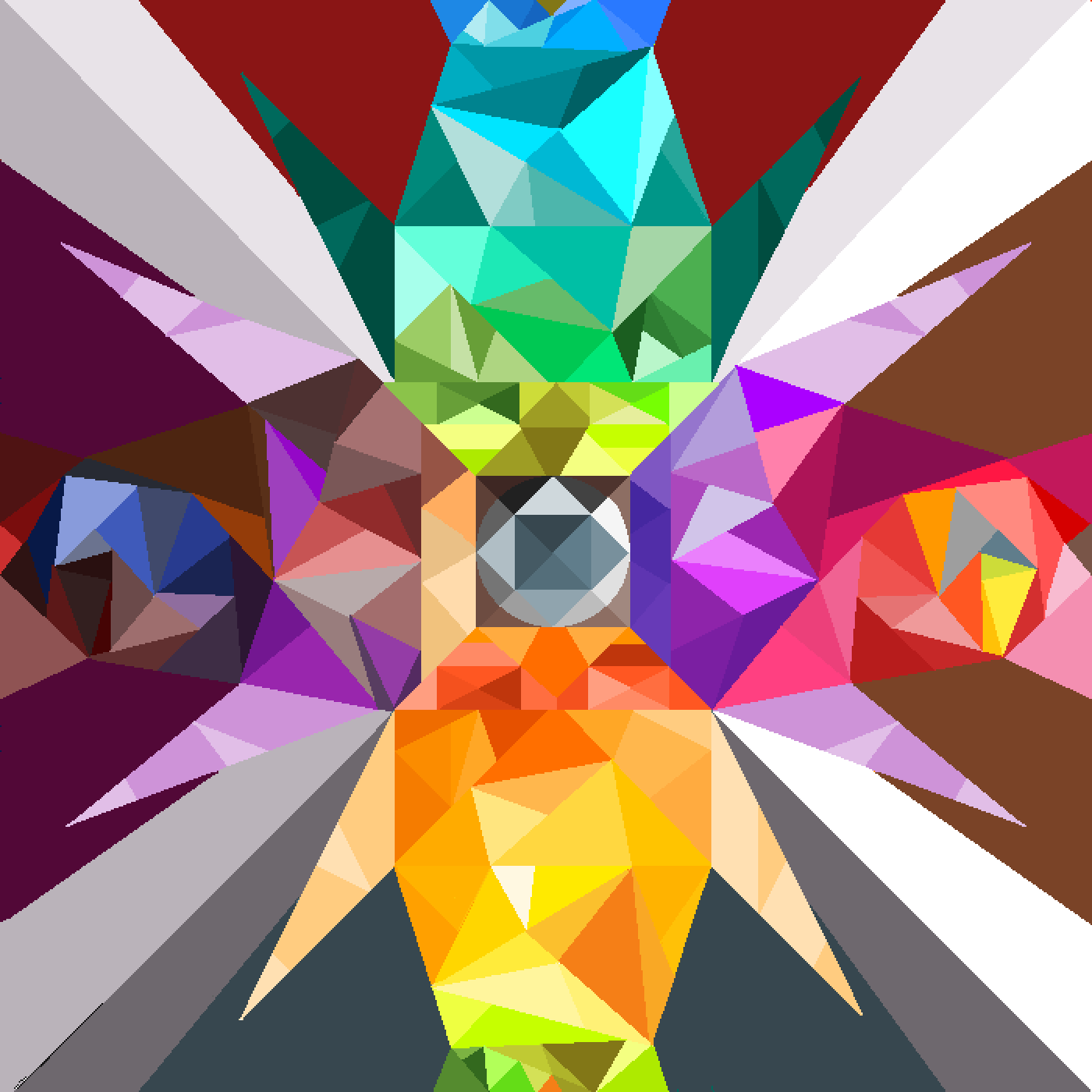 Pixilart - POLYGON GOD by yikaku17