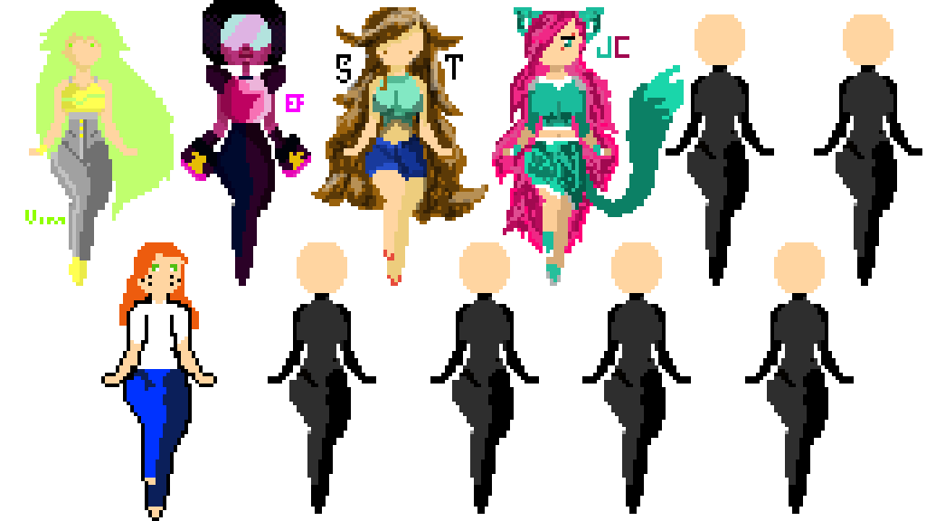 Pixilart - oc collab by the-mangle