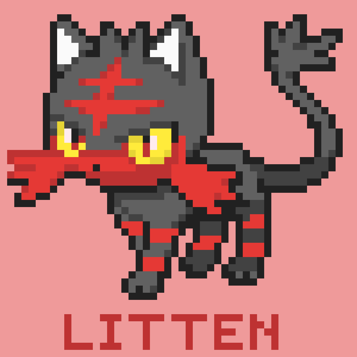 Pixilart - Litten by SirIsaac1313