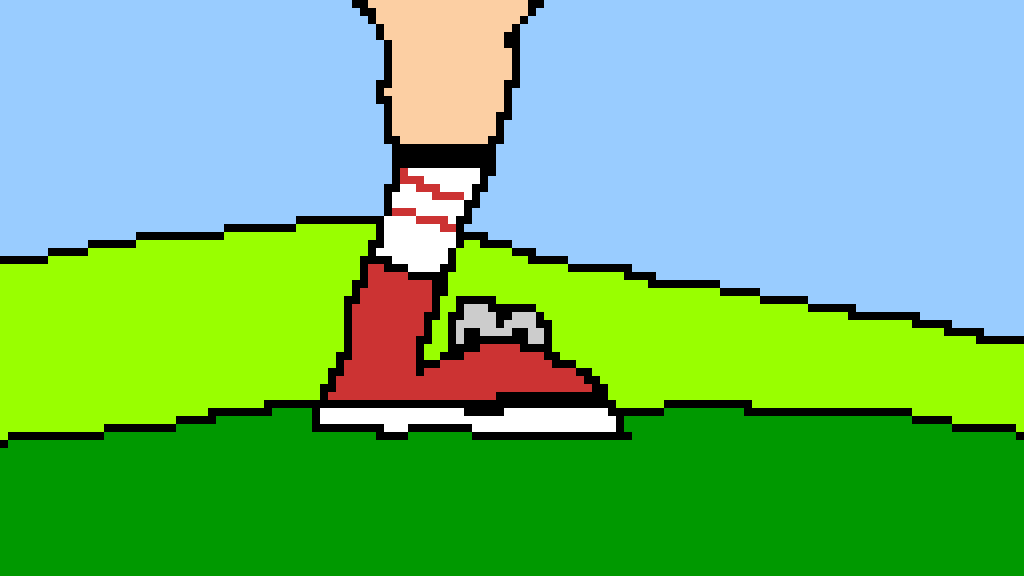 Pixilart - the leg by Very-Evil