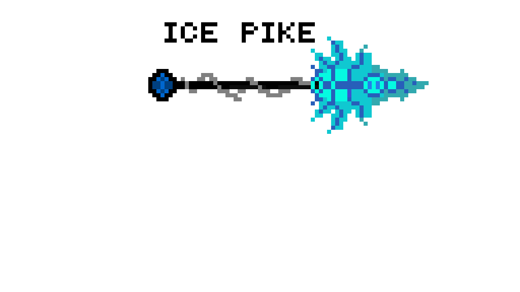 Pixilart - Ice Spear Thingy by Anonymous