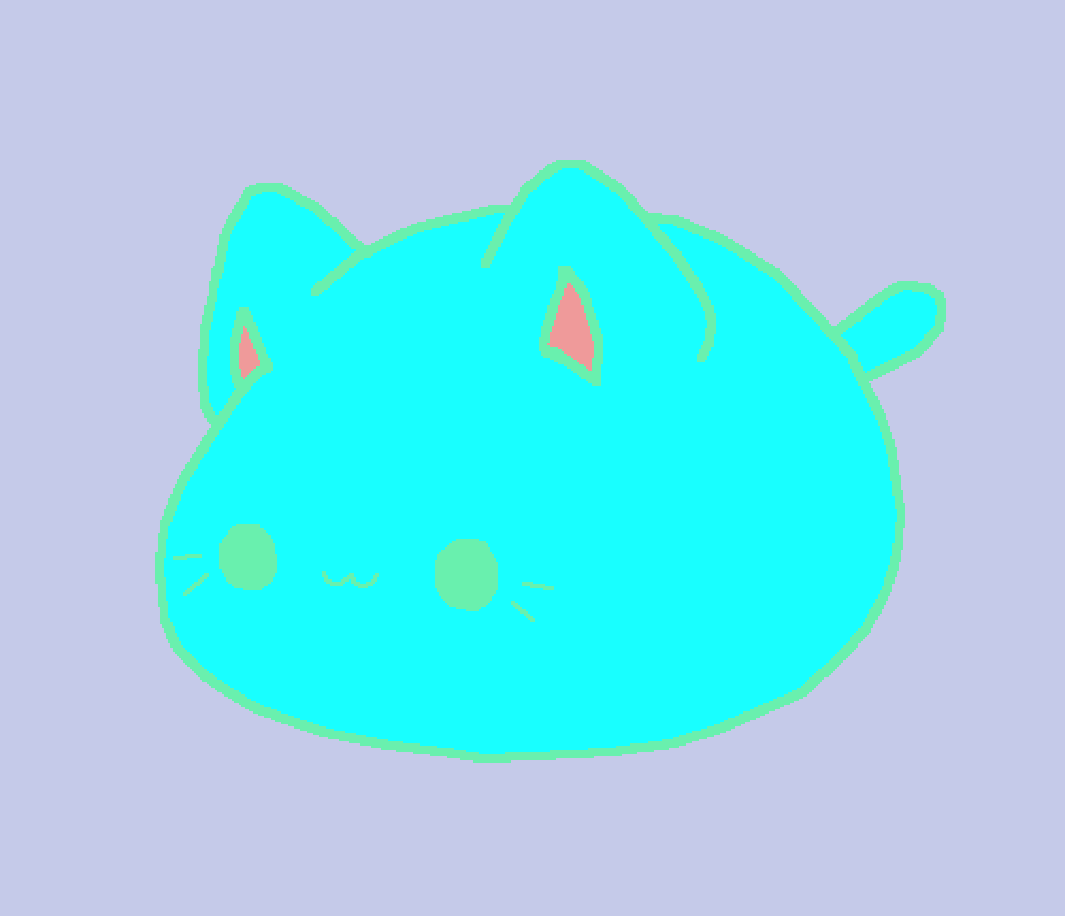 Pixilart - Cat Blob by wolf-lover-899