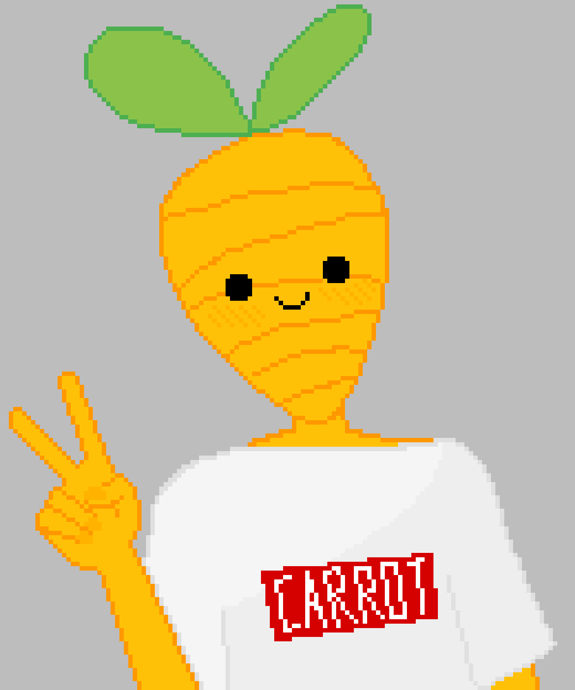 Pixilart - cawwot pfp by HeeHeeGOBLIN