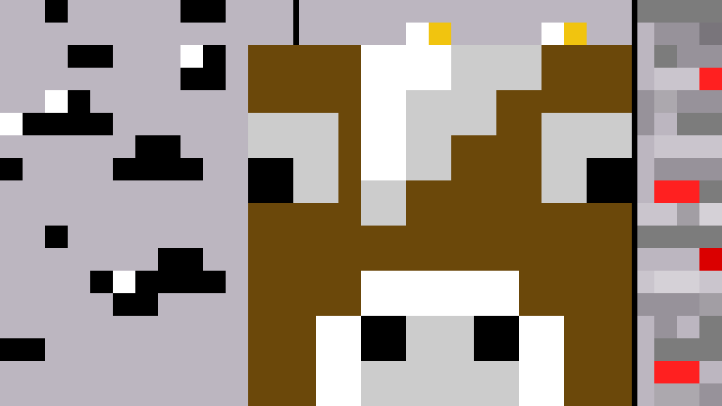 Pixilart - minecraft cow by ILoveArt03