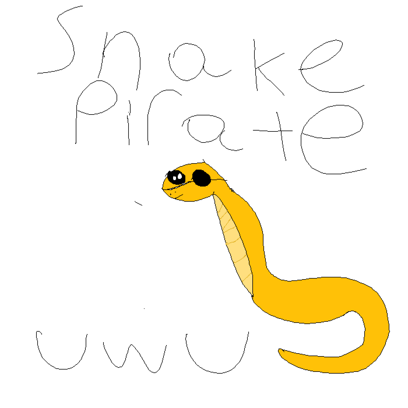 Pixilart - snake pirate UwU by cheese-god
