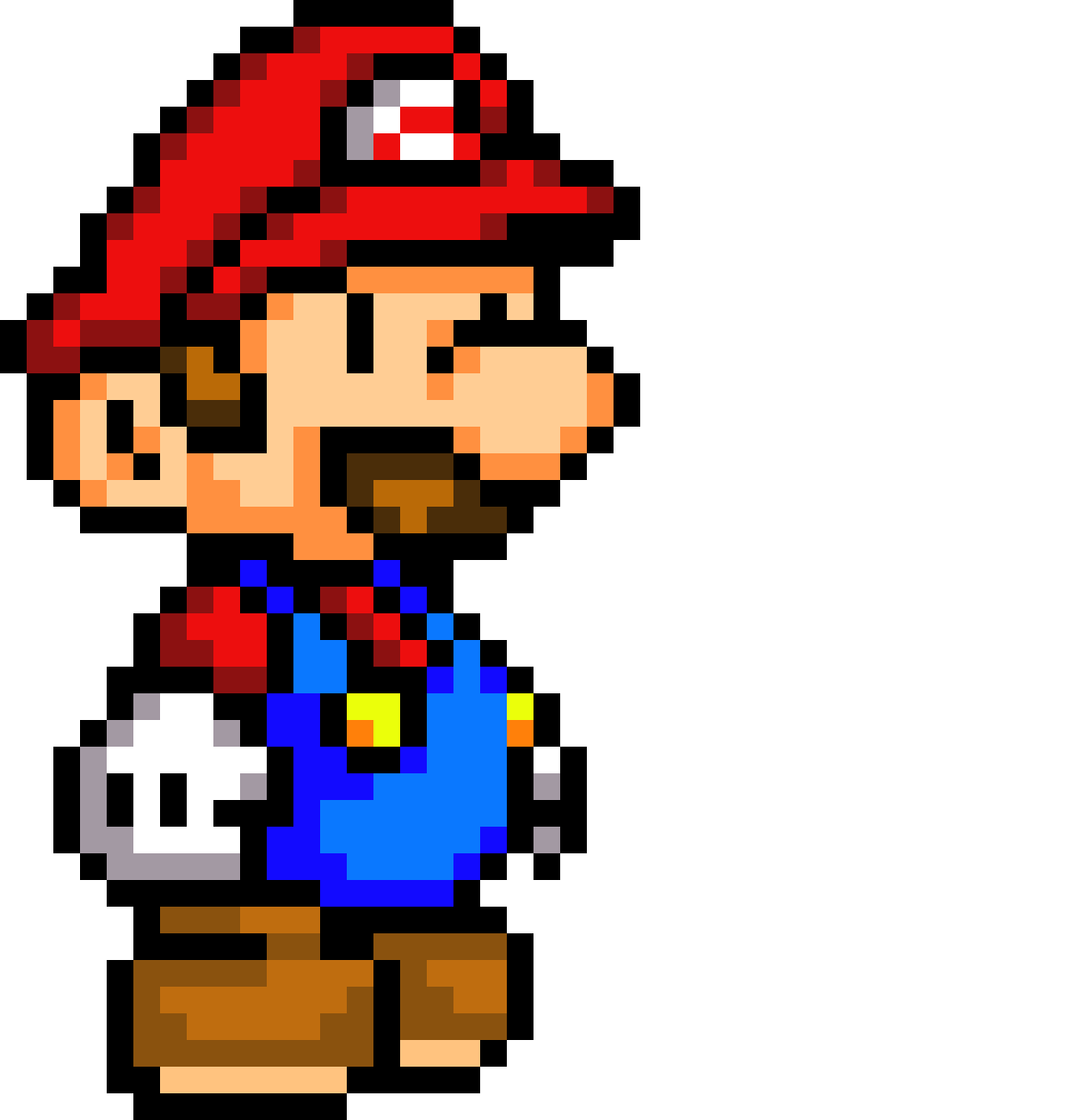 16 Bit Mario Png