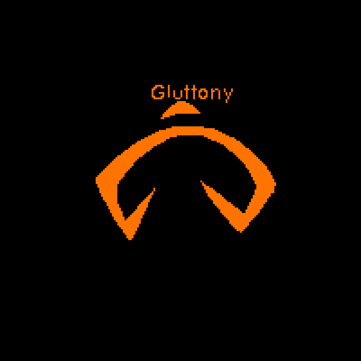 Pixilart - Gluttony the Sixth sin by Beowulf77