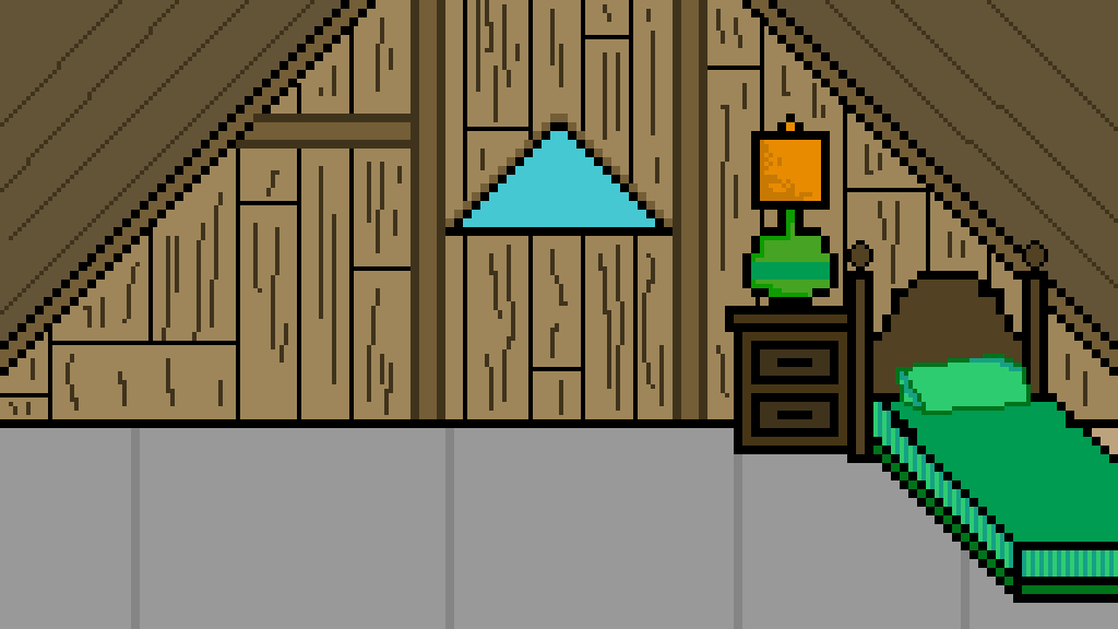Pixilart - Attic Bedroom (RECOLOR) by Lava4267
