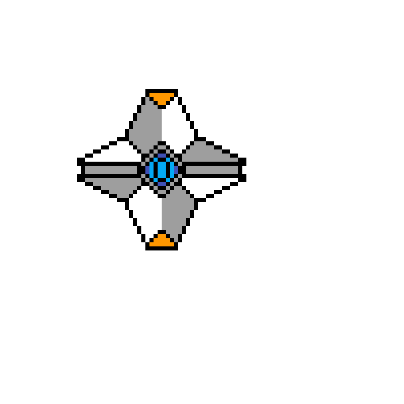 Destiny Symbol Pixel Art
