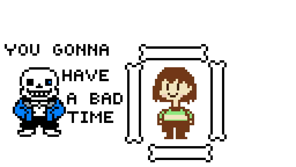 Pixilart - Undertale Fight by Ciprian-Yue