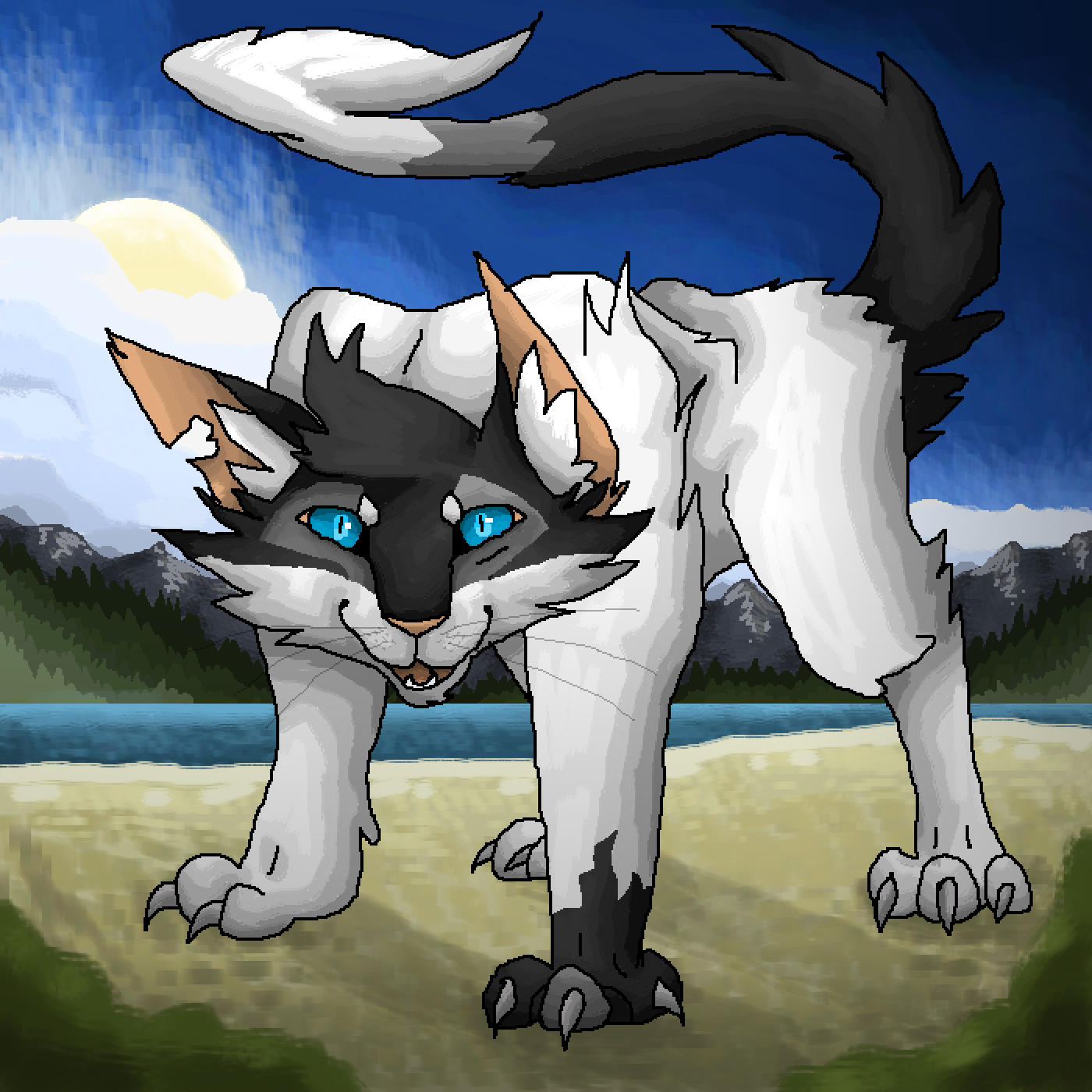 Pixilart - Darktail by wrenmeow