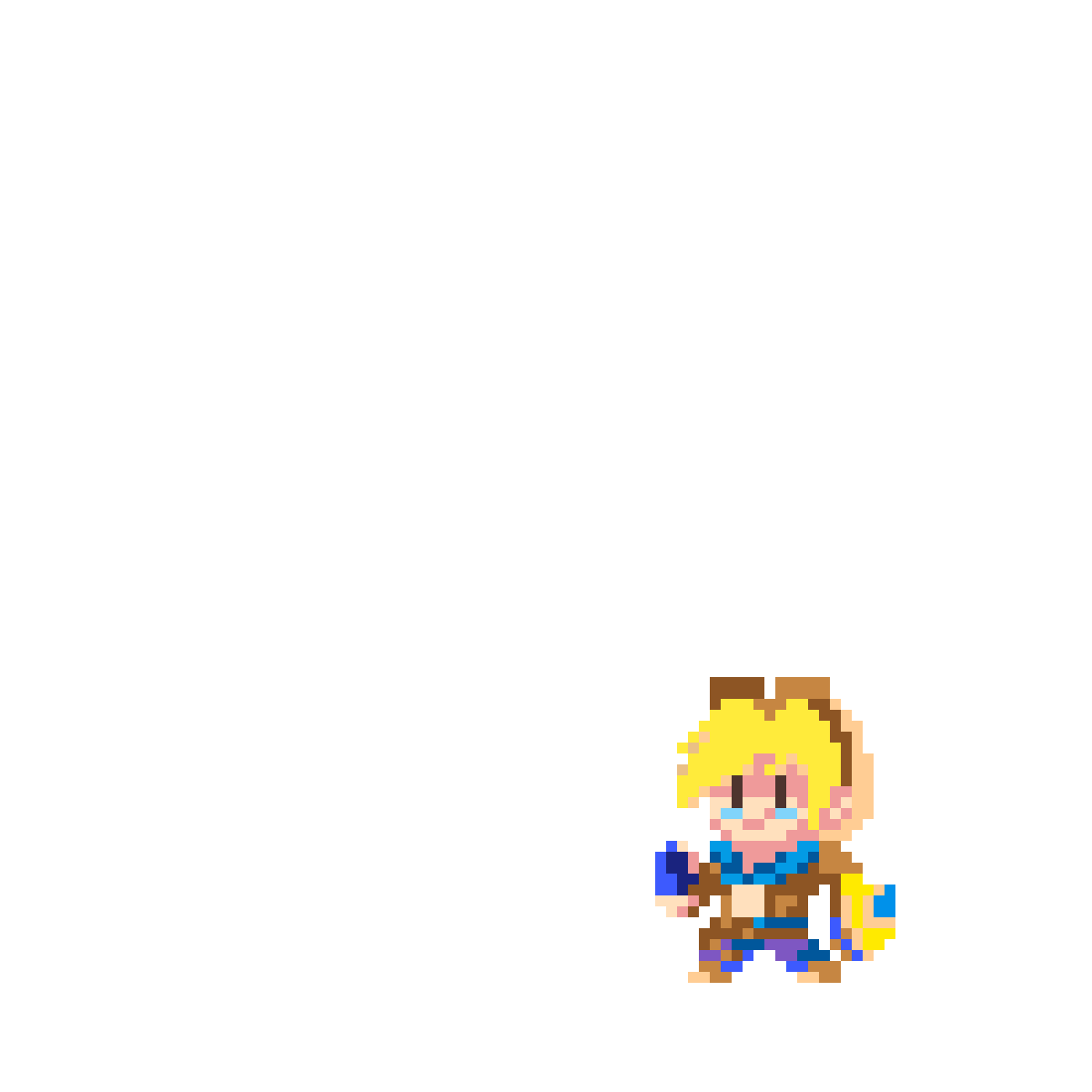 Editing Ezreal - Free online pixel art drawing tool - Pixilart