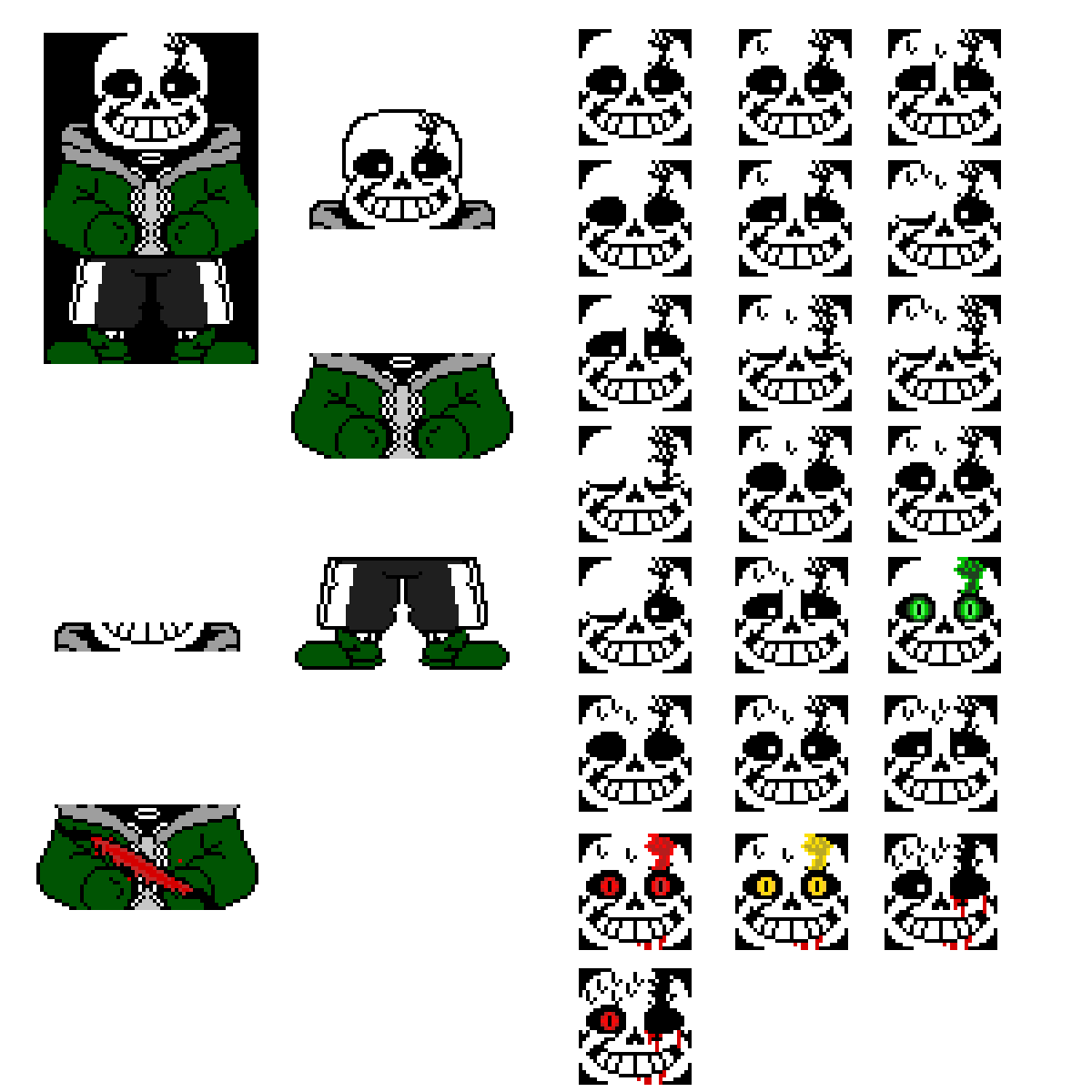 Pixilart - toxin sans by notsr6