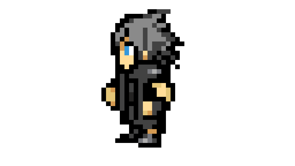 Editing Noctis Sprite - Free online pixel art drawing tool - Pixilart