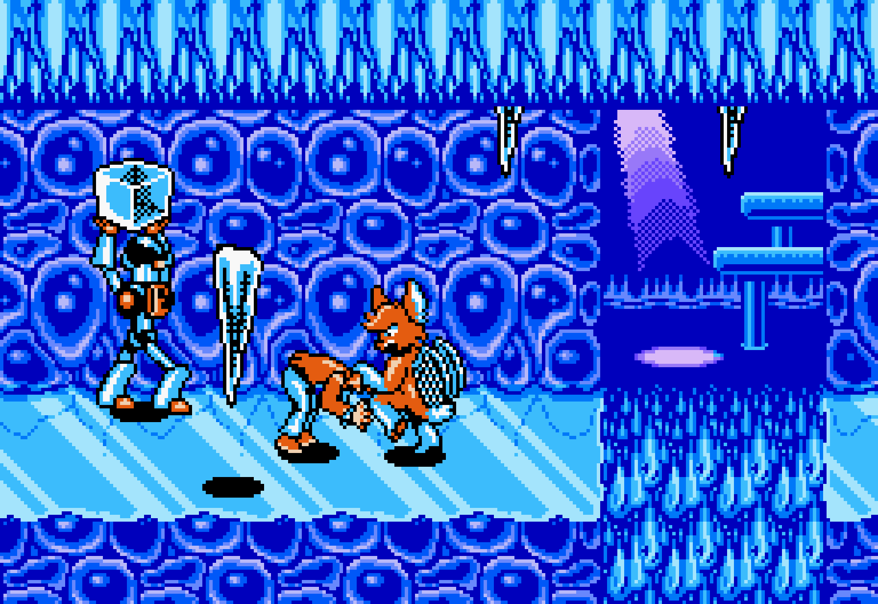 Pixilart - arctic fight by Tuxedoedabyss03