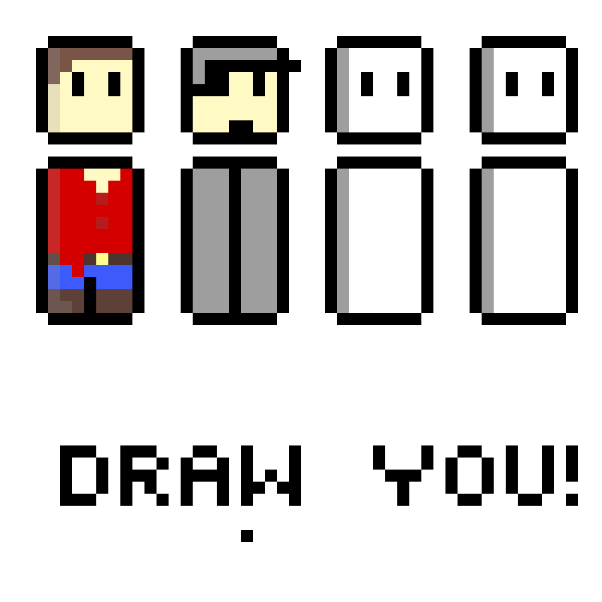 Editing red eyes = evil or demon - Free online pixel art drawing tool ...