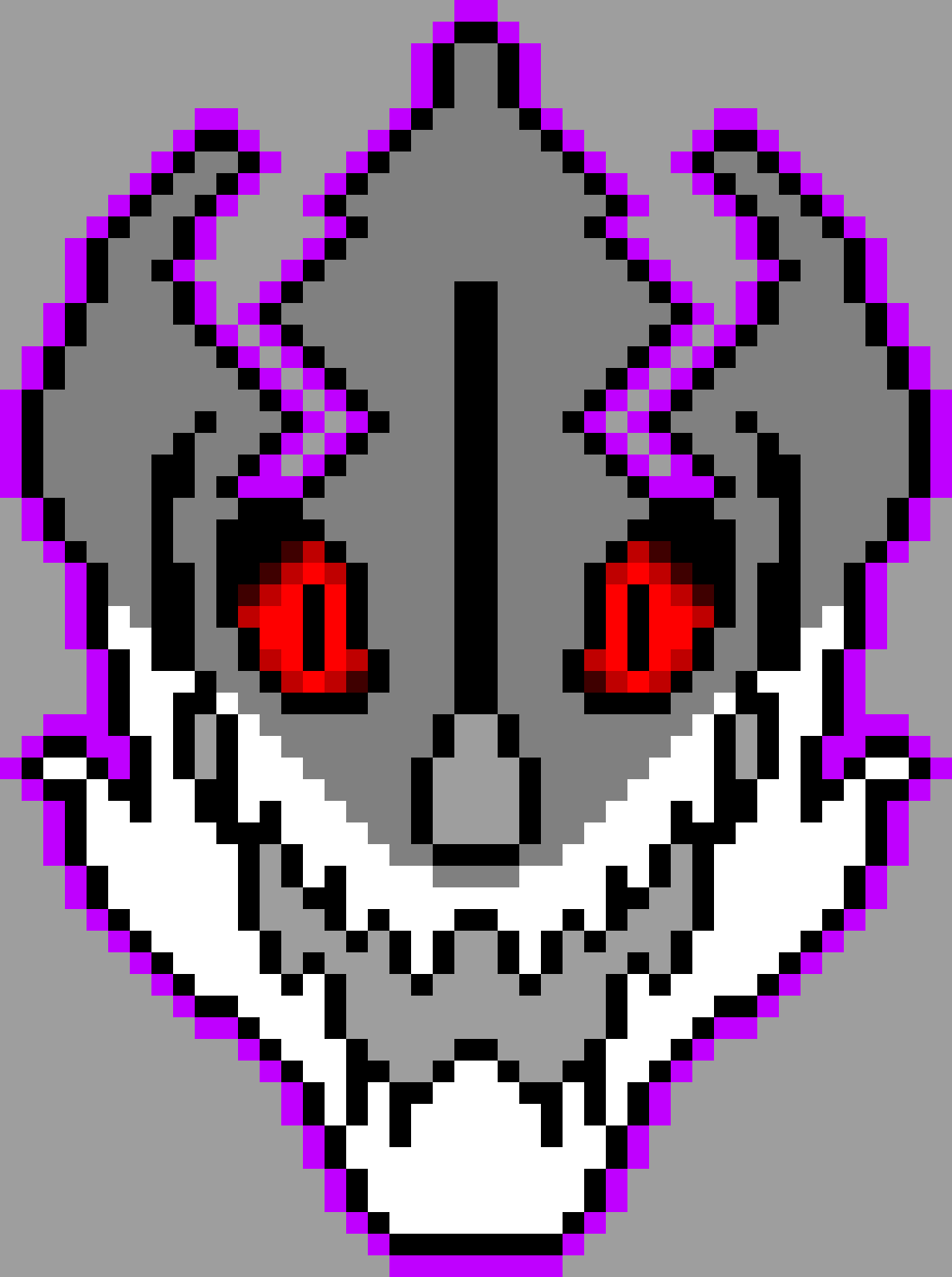 Editing KFS Gaster Blaster - Free online pixel art drawing tool - Pixilart