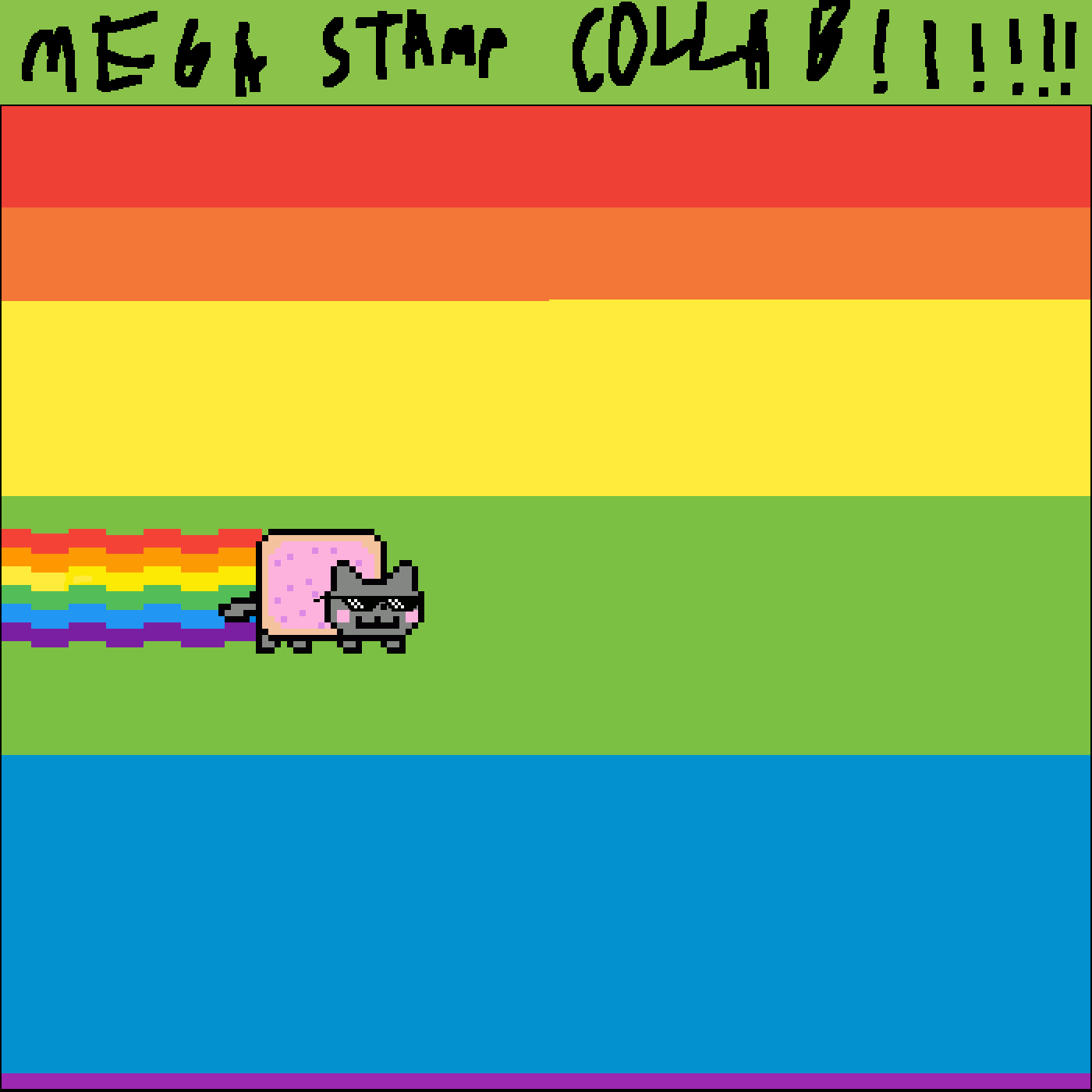 Pixilart - MEGA STAMP COLLAB by Xanthys