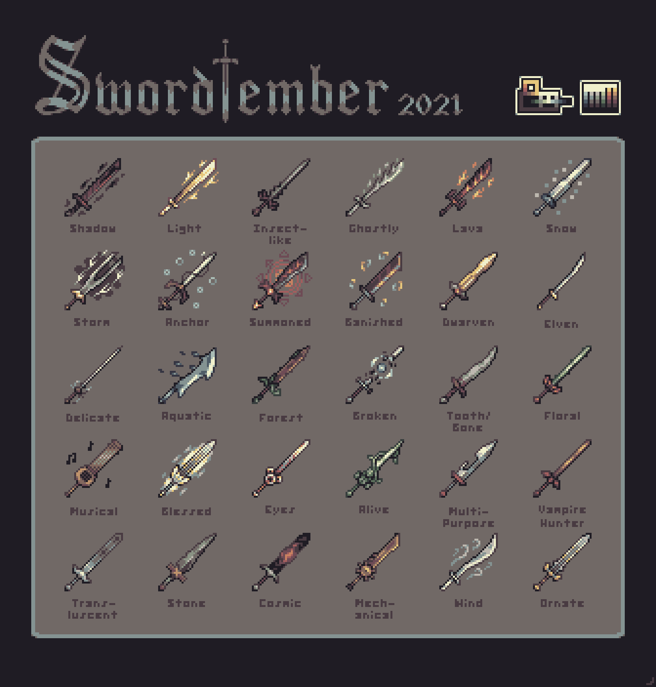 Pixilart - Swordtember by Afterimage