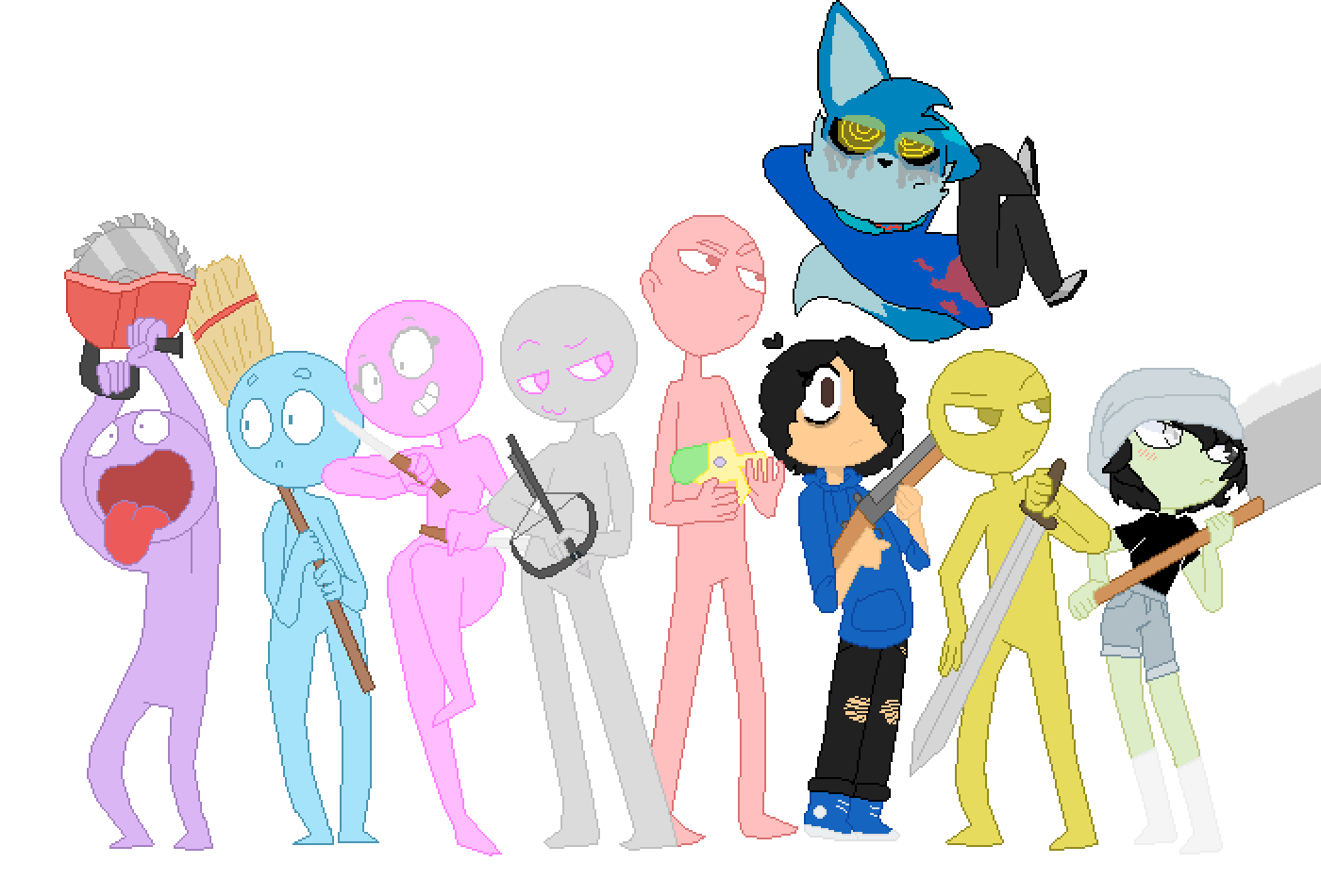 Editing Yes, im a boy. - Free online pixel art drawing tool - Pixilart