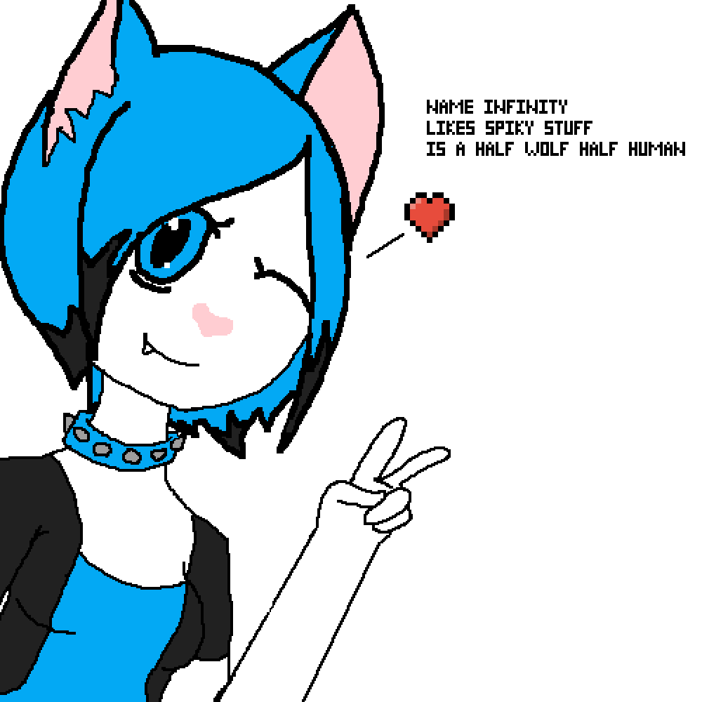 Pixilart - infinity the wolf by UsedToBeYOLO123