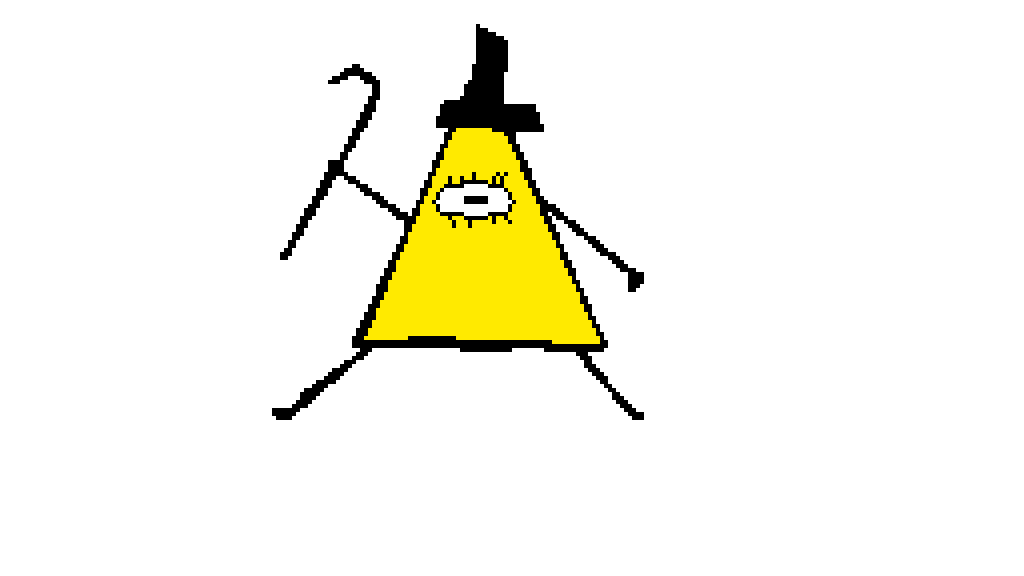 Pixilart - Bill Cipher! by motion-gamer