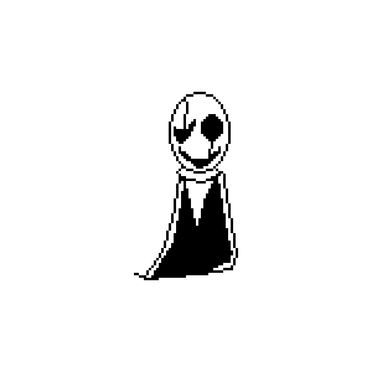 Pixilart - gaster by BlueboxDude
