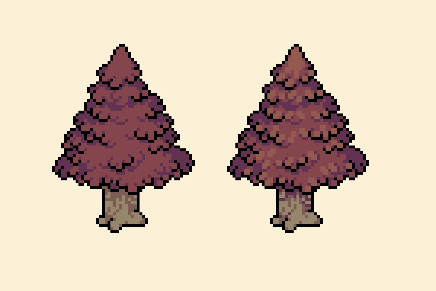 Pixilart - Trees by Grubble