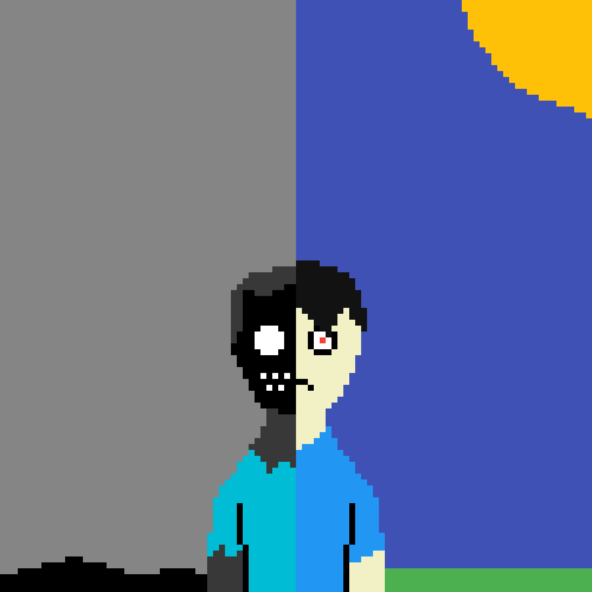 Editing No-face and his past - Free online pixel art drawing tool ...
