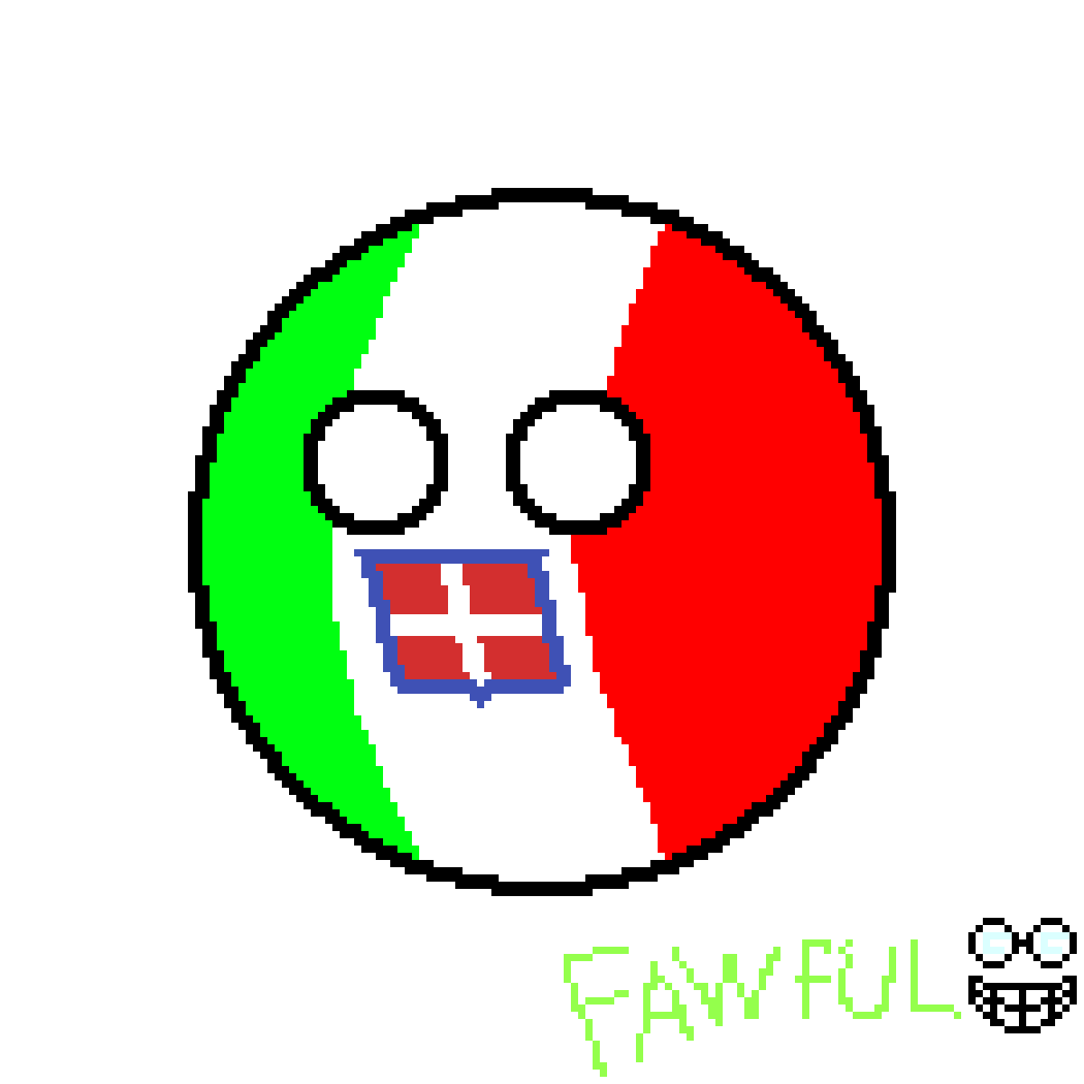 Pixilart - Kingdom of ItalyBall by KaiserreichOfP