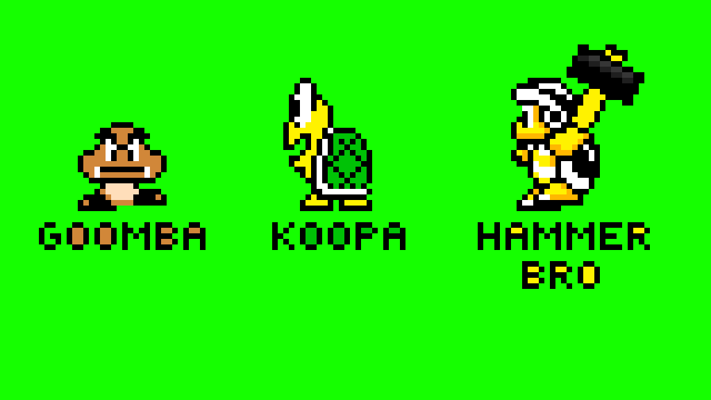 Pixilart - Mario Enemies Pack 1 by KaiserreichOfP