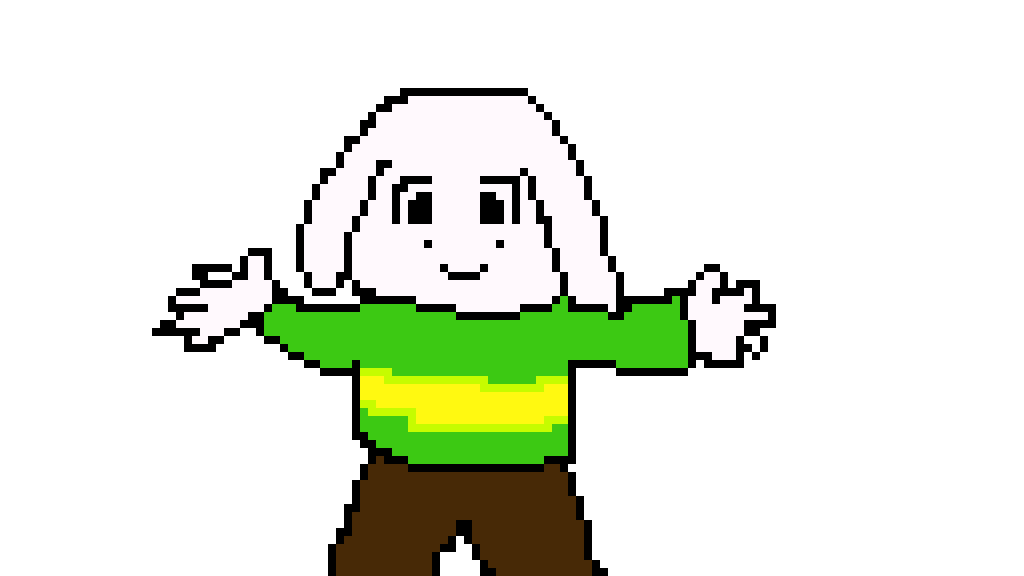 Pixilart - Asriel by oliupo123