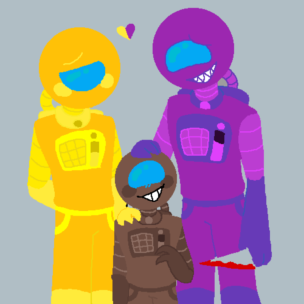 Pixilart - among us family by Lofi-Corgi