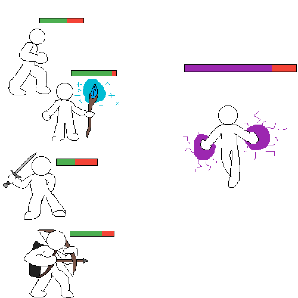 Editing Boss fight base - Free online pixel art drawing tool - Pixilart