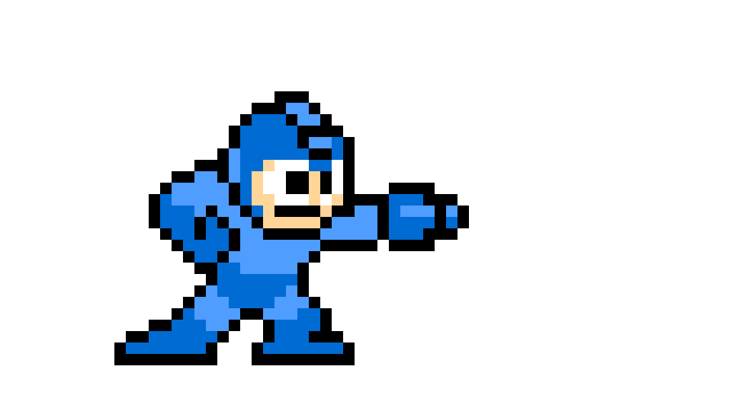 Editing Mega man - Free online pixel art drawing tool - Pixilart