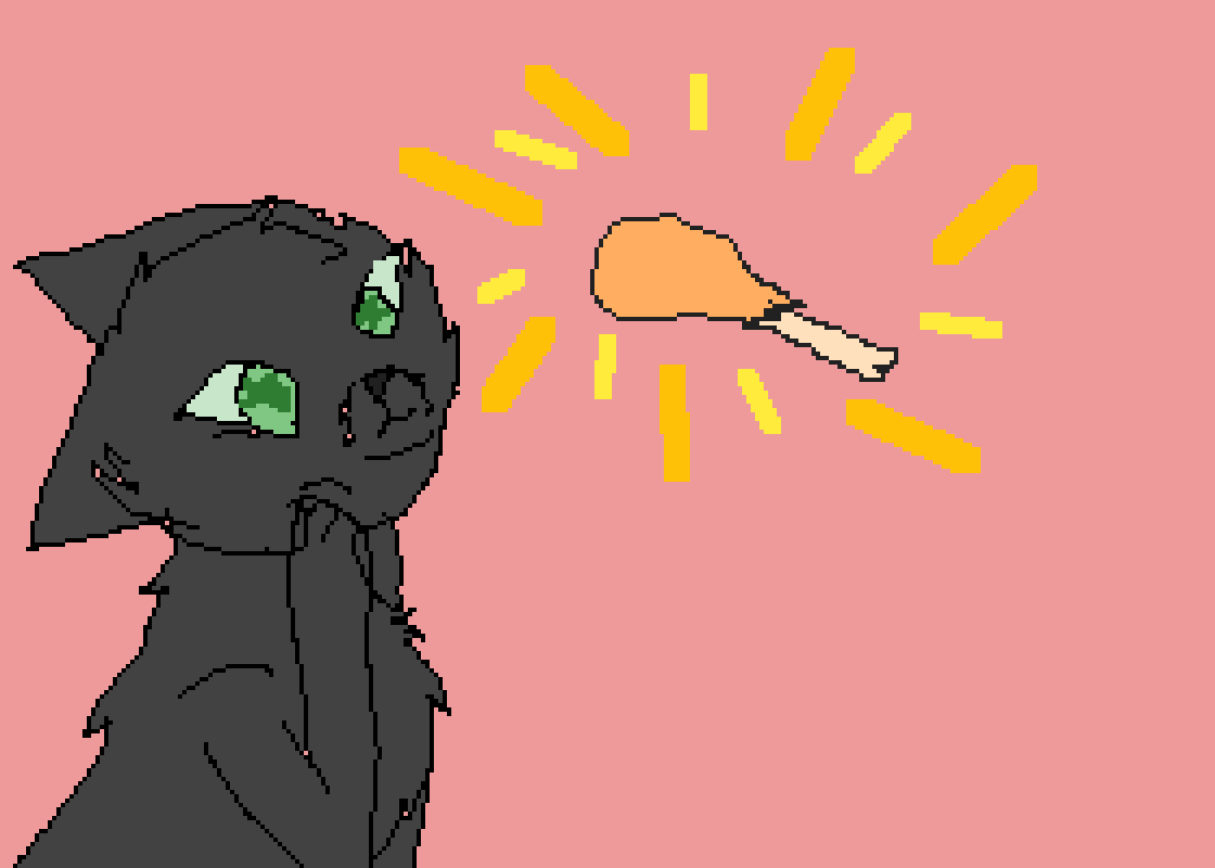 Pixilart - CHICKEN (read description) by Kiona-Werewolf