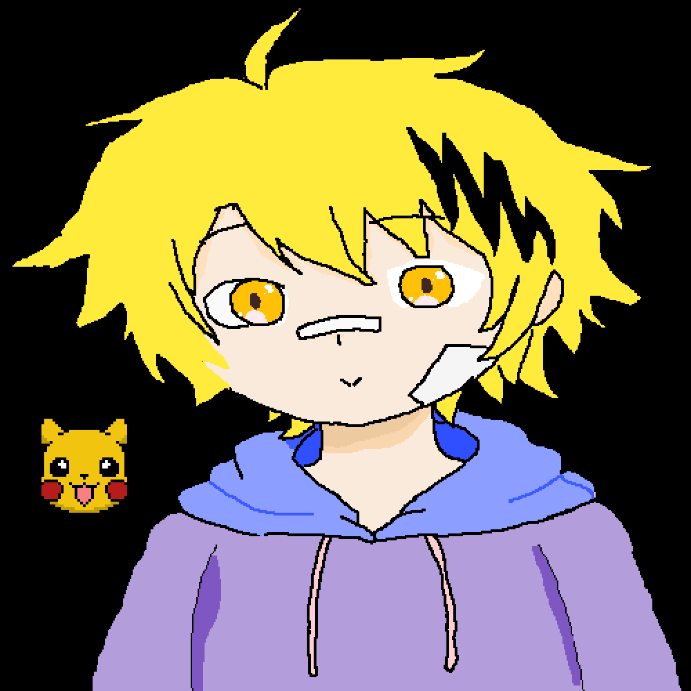 Editing denki as a child - Free online pixel art drawing tool - Pixilart